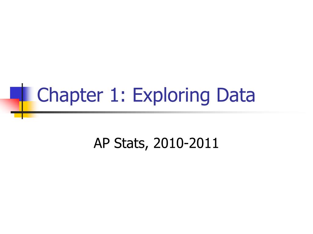 PPT - Chapter 1: Exploring Data PowerPoint Presentation, free download ...