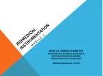 PPT - bioMEDical Instrumentation system PowerPoint Presentation, free ...