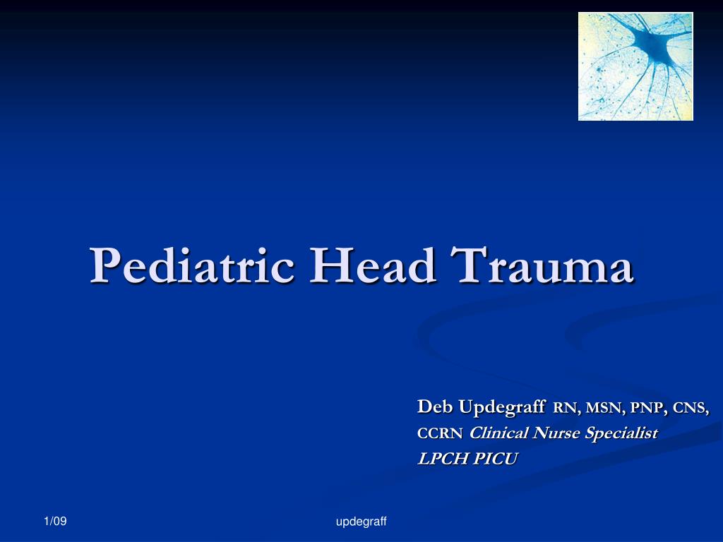 PPT - Pediatric Head Trauma PowerPoint Presentation, free download - ID ...