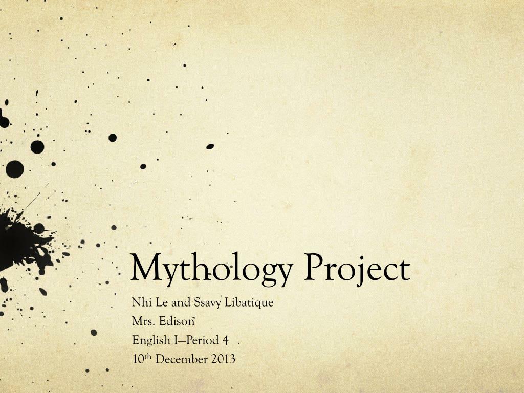 PPT - Mythology Project PowerPoint Presentation, free download - ID:1982919