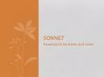 PPT - Sonnet 19 PowerPoint Presentation, free download - ID:4480953
