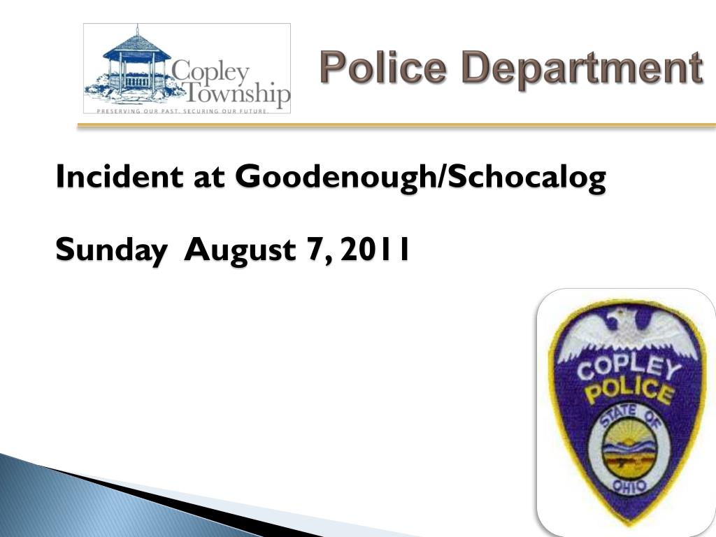 PPT - Police Department PowerPoint Presentation, free download - ID:1983478