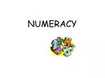 PPT - Numeracy PowerPoint Presentation, free download - ID:5717347