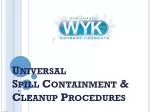 PPT - Chemical Spill Procedures PowerPoint Presentation, free download ...