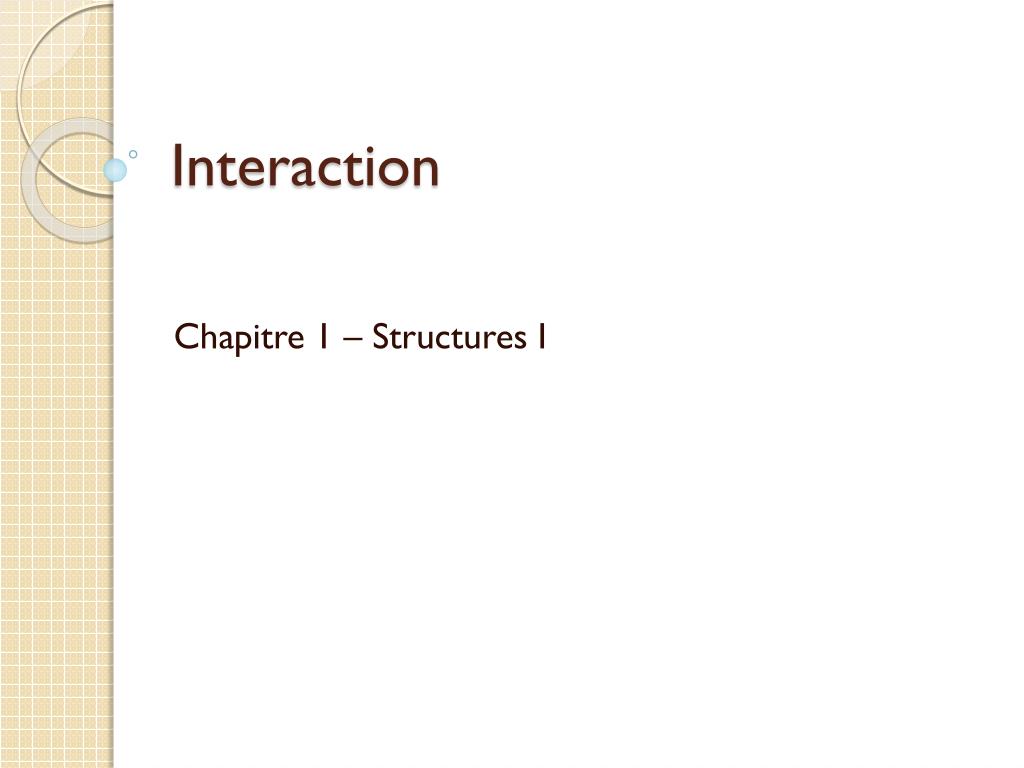 PPT - Interaction PowerPoint Presentation, free download - ID:1985982