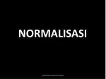 PPT - Normalisasi PowerPoint Presentation, free download - ID:6980881