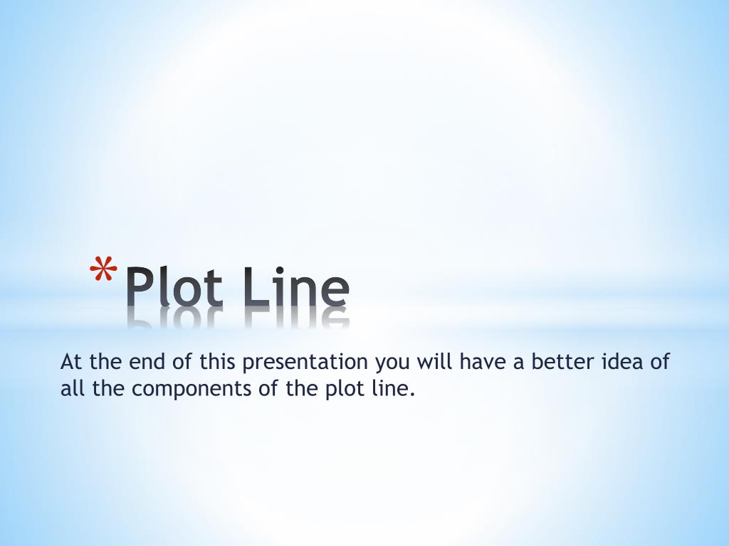 PPT - Plot Line PowerPoint Presentation, free download - ID:1986582