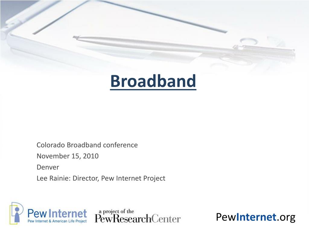 PPT - Broadband PowerPoint Presentation, free download - ID:1986736