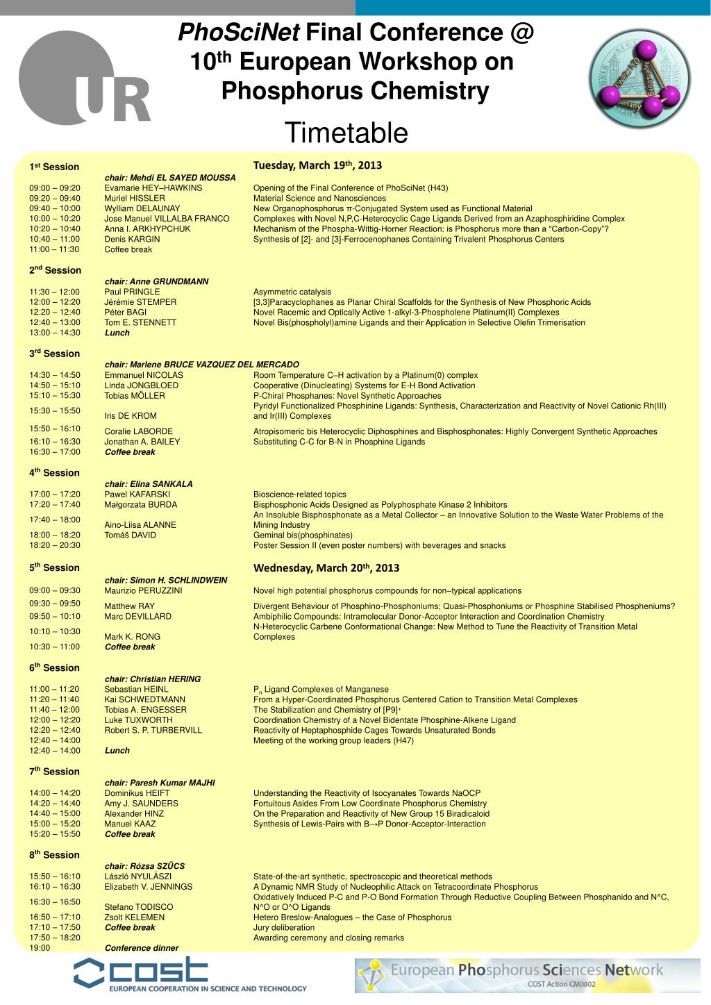 PPT - Timetable PowerPoint Presentation, free download - ID:1986939