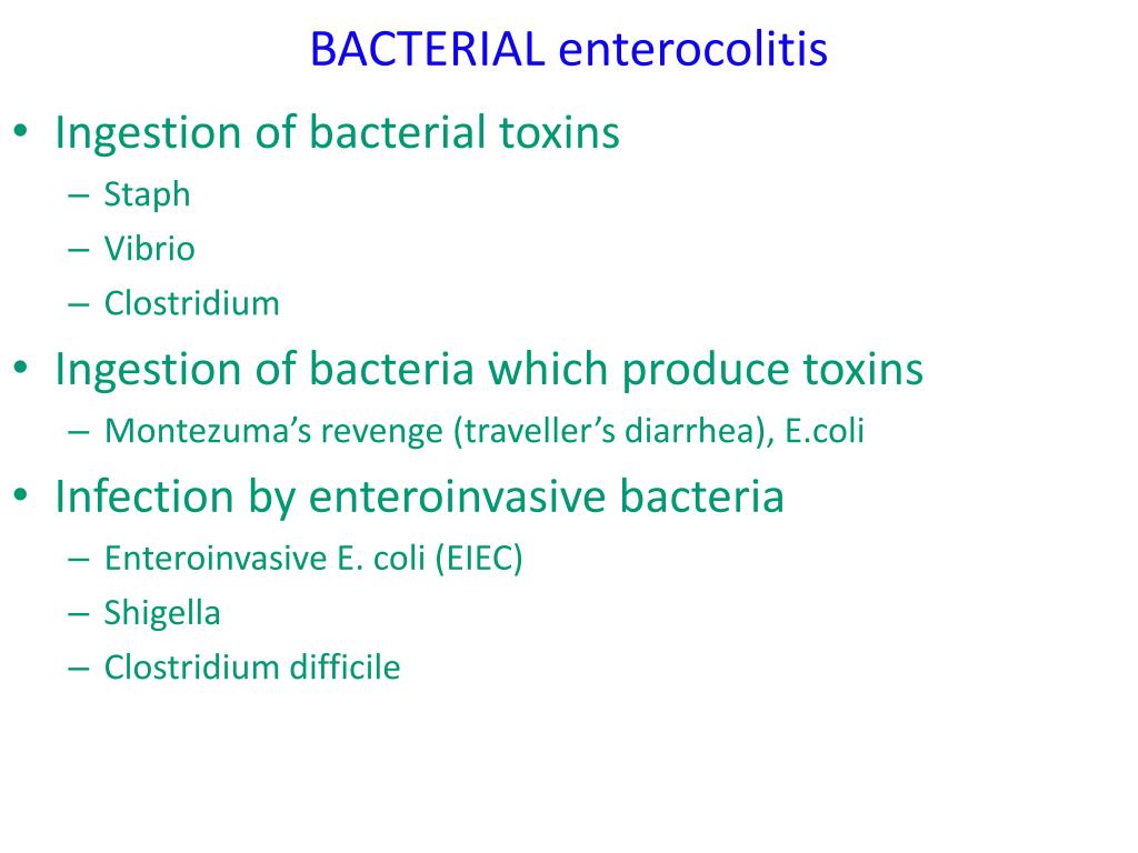 PPT - BACTERIAL enterocolitis PowerPoint Presentation, free download ...
