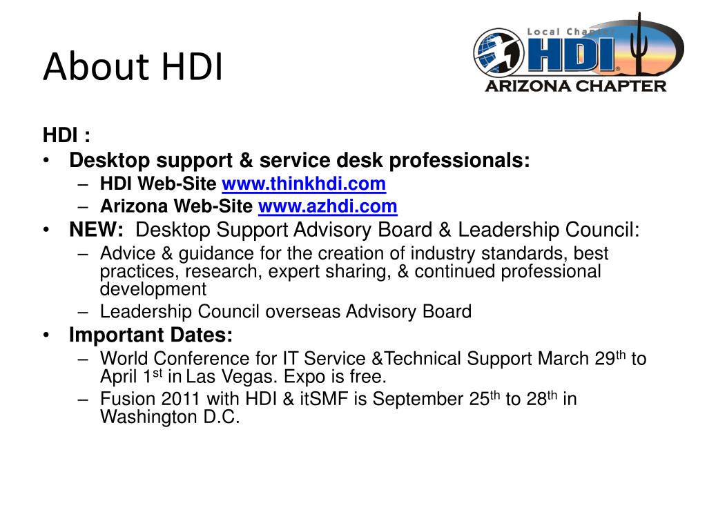 PPT - About HDI PowerPoint Presentation, free download - ID:1988500