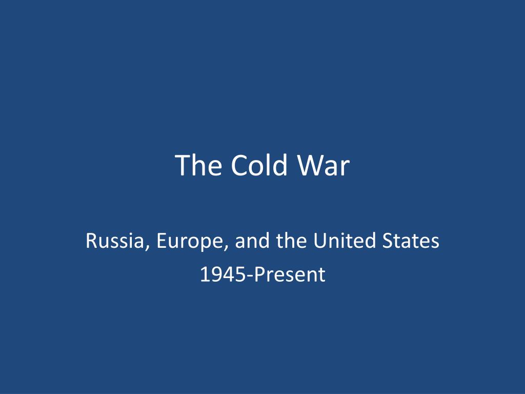 PPT - The Cold War PowerPoint Presentation, free download - ID:1988711