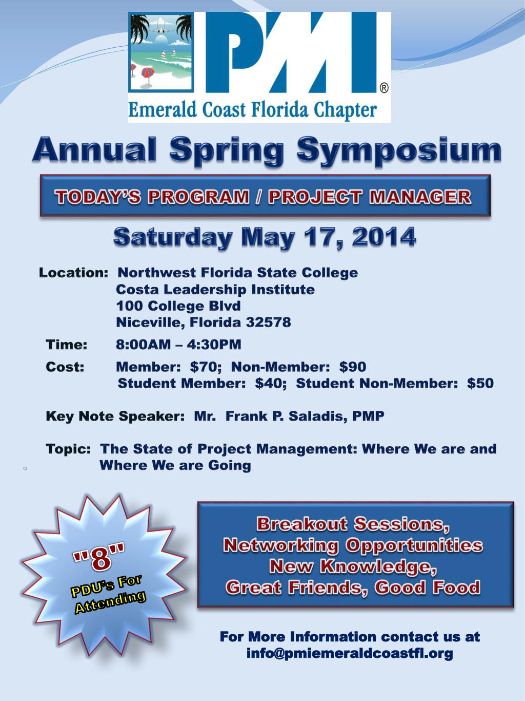PPT - Annual Spring Symposium 2014 at Northwest Florida State College ...