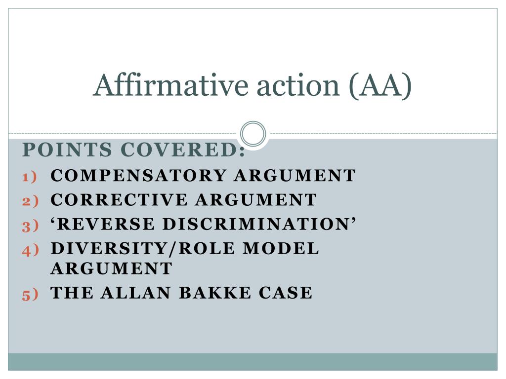 PPT - Affirmative action (AA) PowerPoint Presentation, free download ...