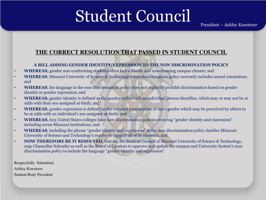 PPT - Student Council PowerPoint Presentation, free download - ID:1989868