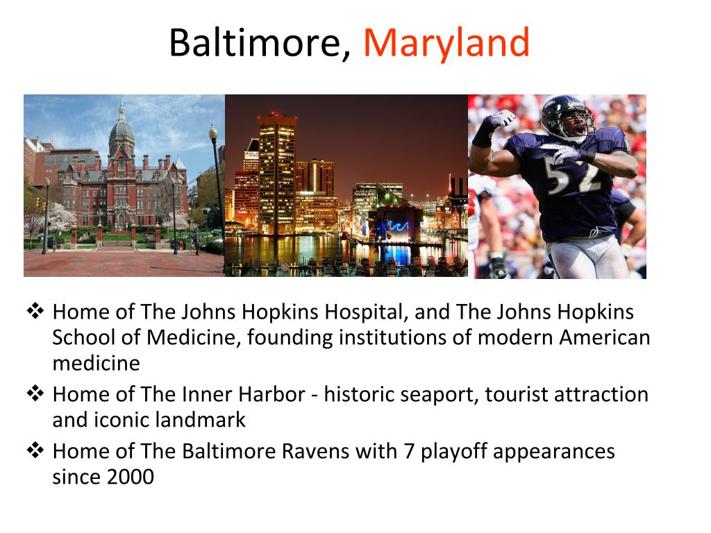 PPT - Baltimore, Maryland PowerPoint Presentation, free download - ID ...