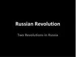 PPT - Russian Revolution 100-year anniversary PowerPoint Presentation ...