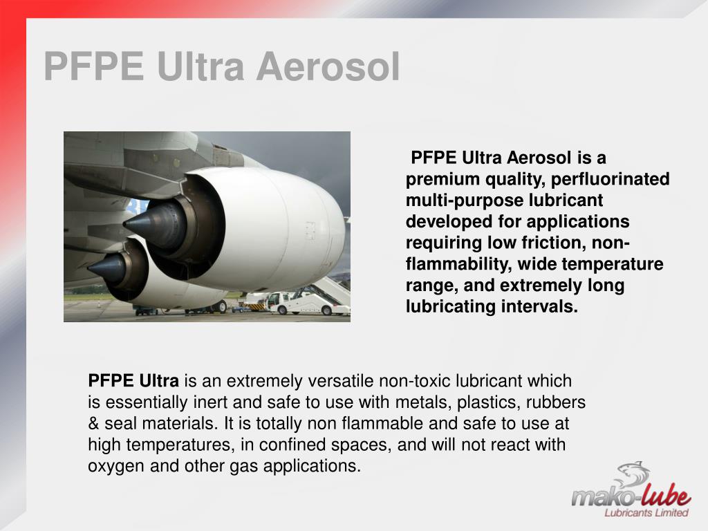 PPT - PFPE Ultra Aerosol PowerPoint Presentation, free download - ID ...