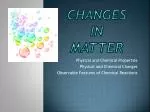 PPT - Changes in Matter PowerPoint Presentation, free download - ID:9247062