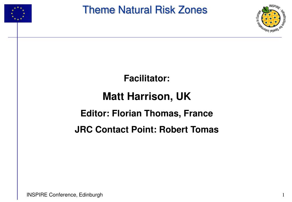 PPT - Theme Natural Risk Zones PowerPoint Presentation, free download ...