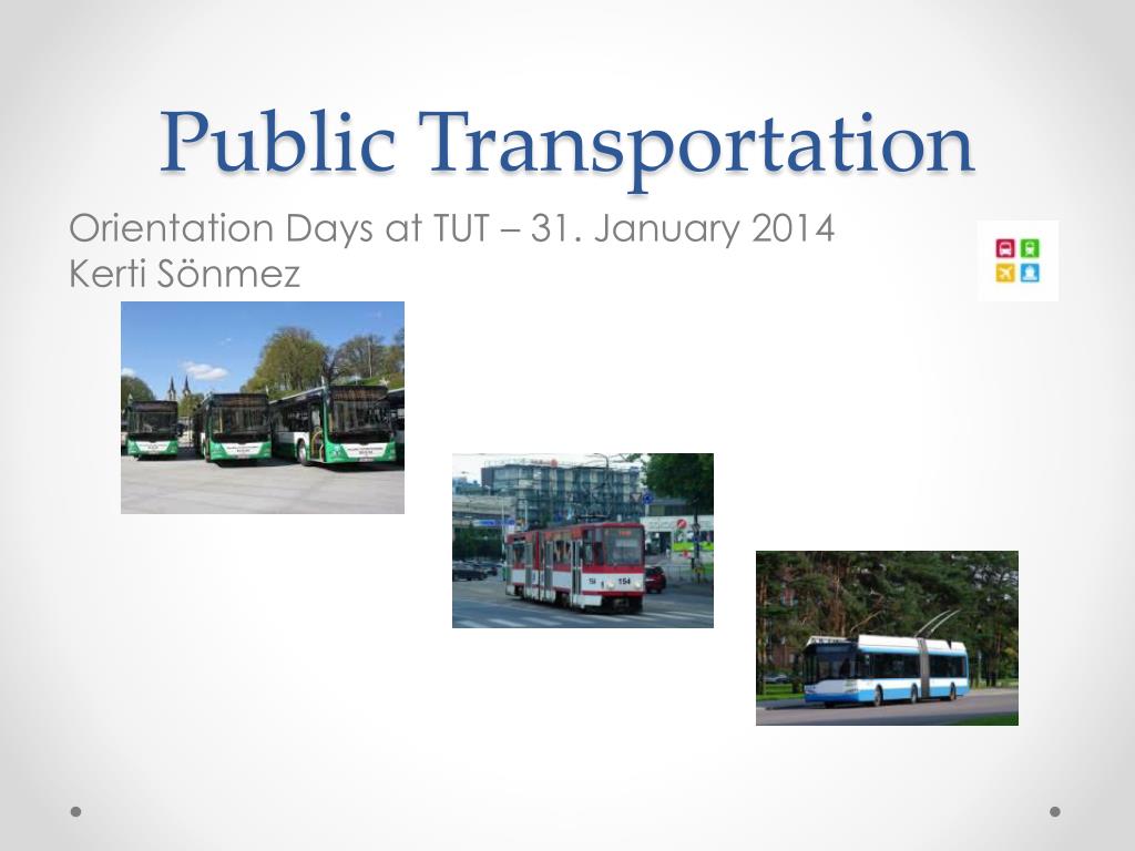 PPT - Public Transportation PowerPoint Presentation, free download - ID ...
