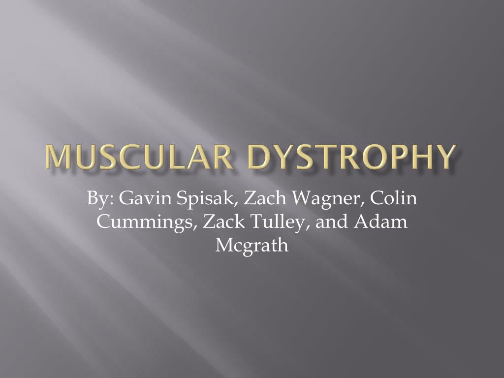 PPT - Muscular Dystrophy PowerPoint Presentation, free download - ID ...