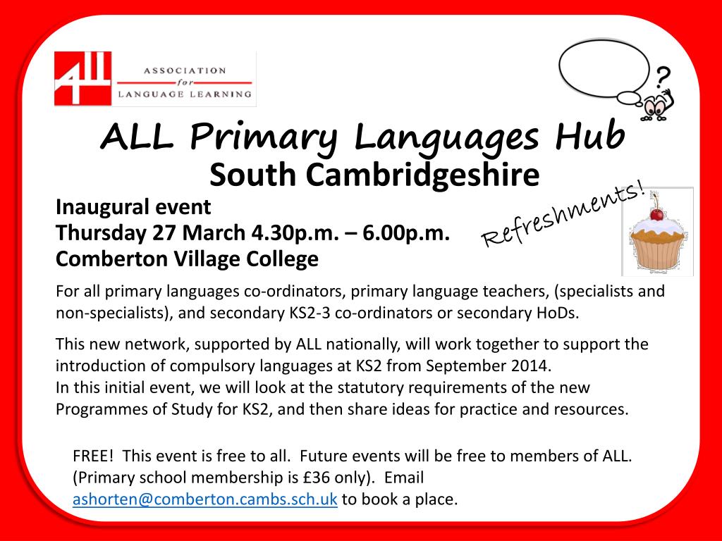 PPT - ALL Primary Languages Hub PowerPoint Presentation, free download ...