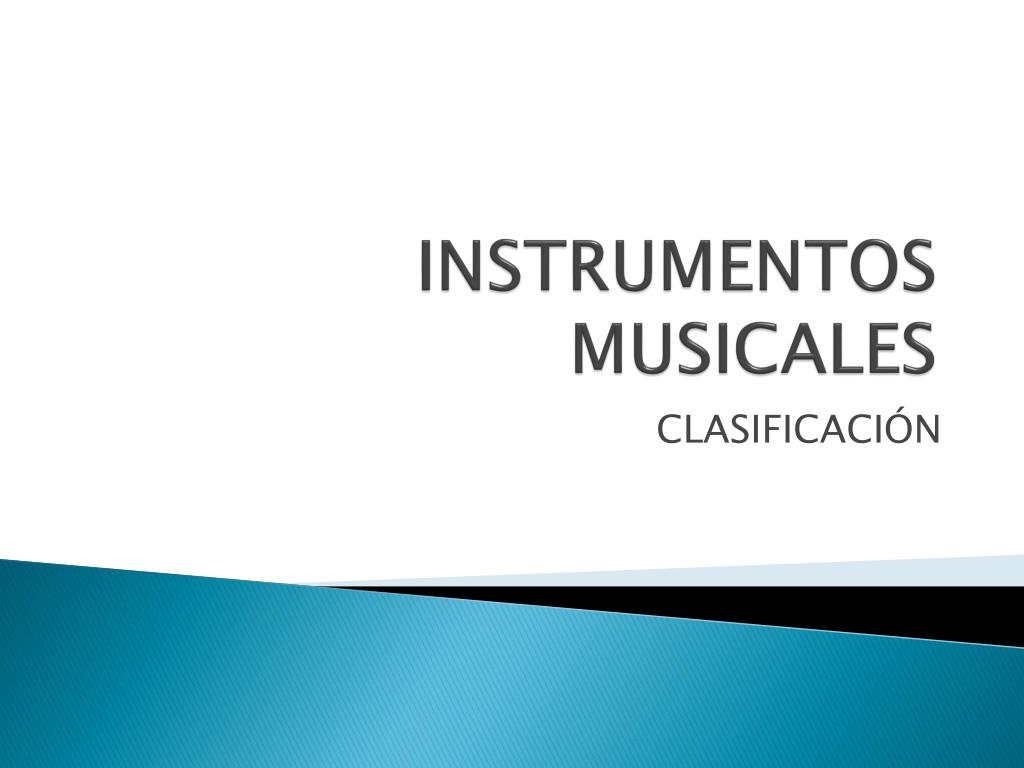 PPT - INSTRUMENTOS MUSICALES PowerPoint Presentation, free download ...