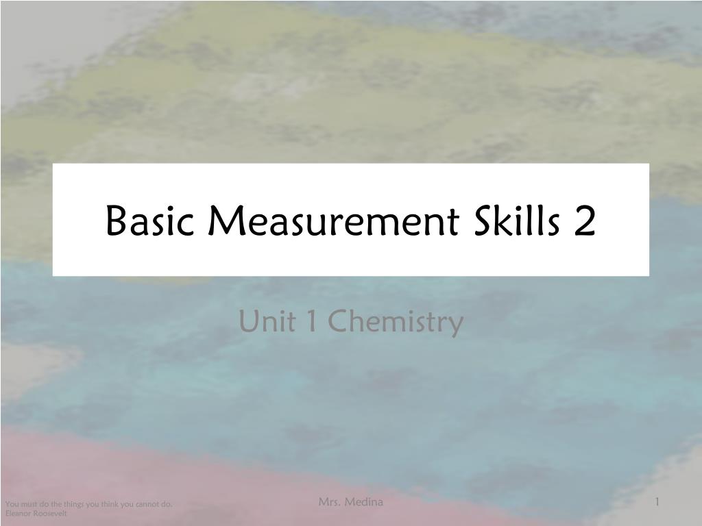 PPT - Basic Measurement Skills 2 PowerPoint Presentation, free download ...