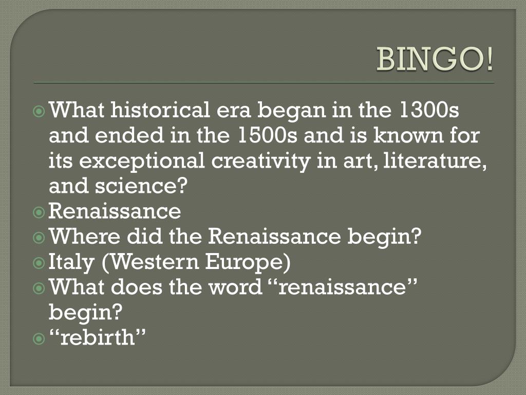PPT - BINGO! PowerPoint Presentation, free download - ID:2003226