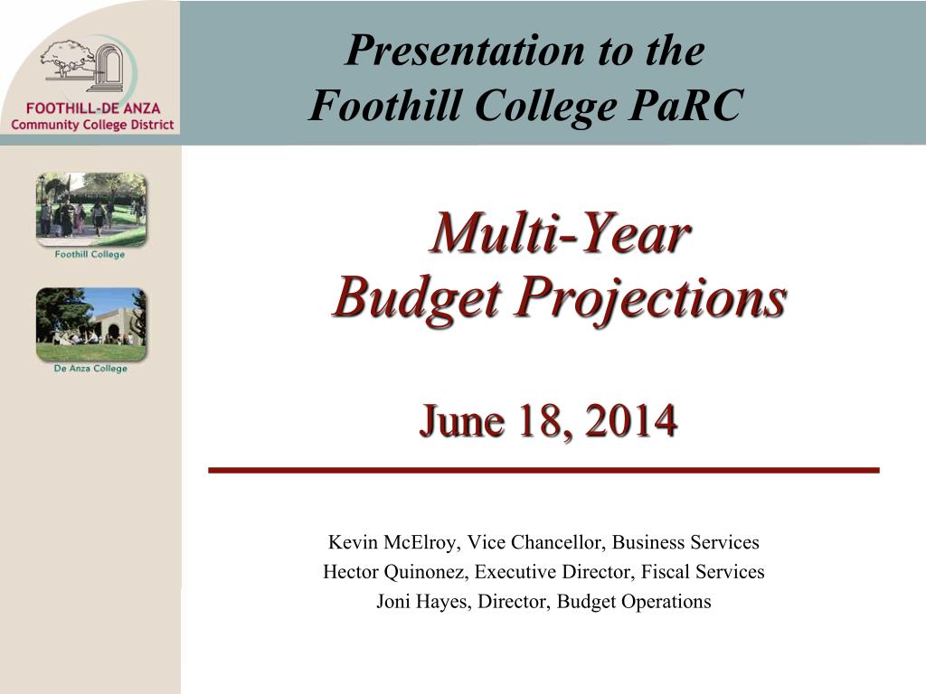 PPT - Multi-Year Budget Projections PowerPoint Presentation, free ...