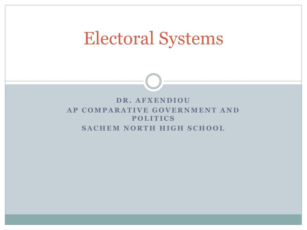 PPT - Electoral Systems PowerPoint Presentation, free download - ID:2004984