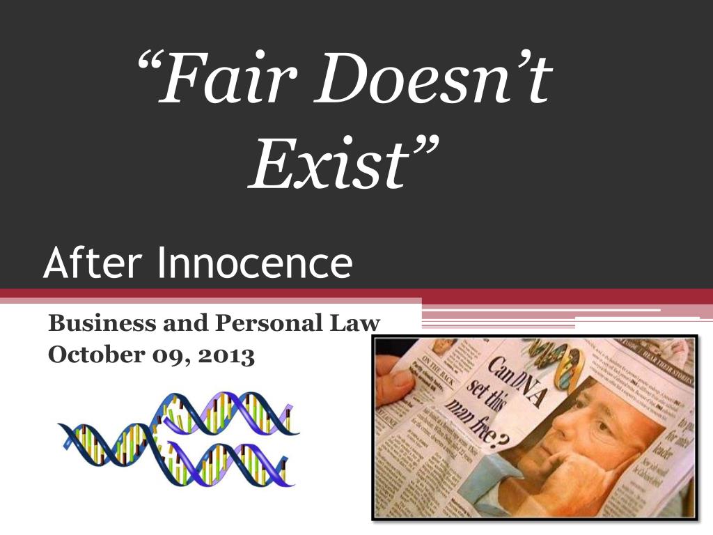 PPT - After Innocence PowerPoint Presentation, free download - ID:2005988
