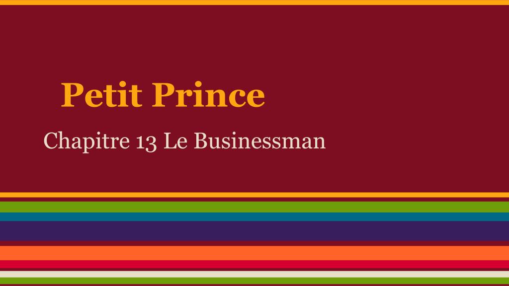 PPT - Petit Prince PowerPoint Presentation, free download - ID:2006409