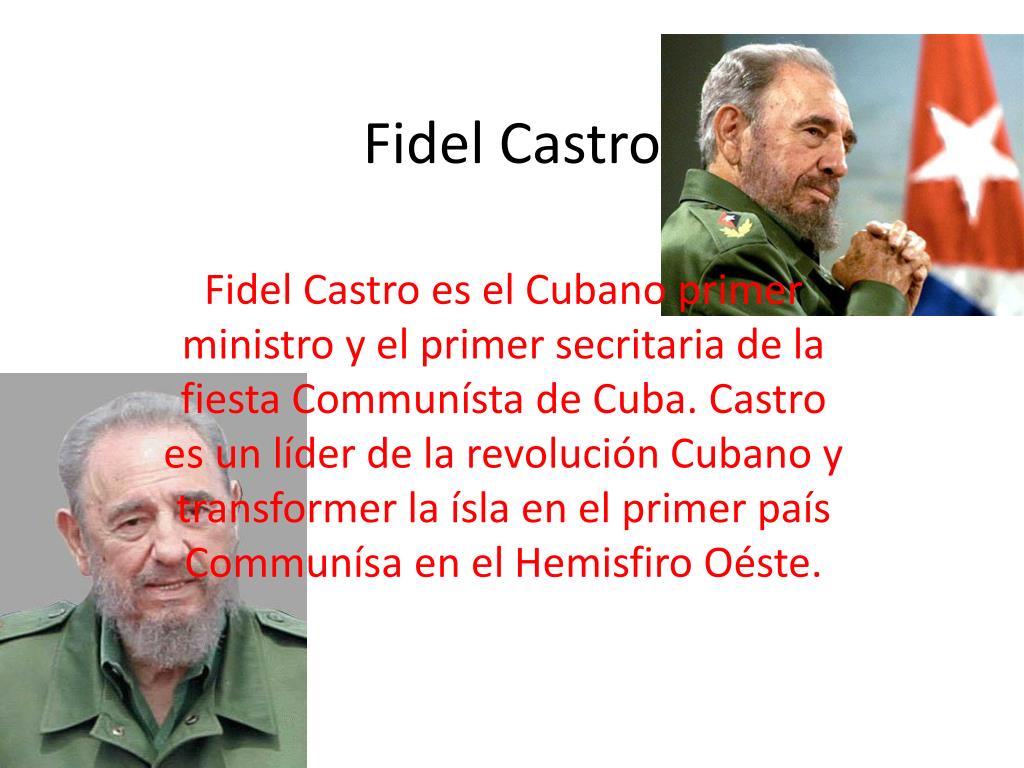 PPT - Fidel Castro PowerPoint Presentation, free download - ID:2009938