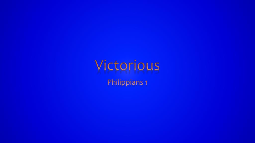 PPT - Victorious PowerPoint Presentation, free download - ID:2010331
