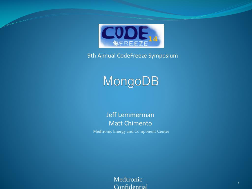 PPT - MongoDB PowerPoint Presentation, free download - ID:2011810