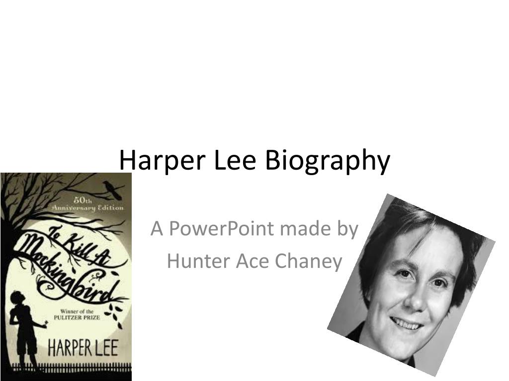 PPT - Harper Lee Biography PowerPoint Presentation, free download - ID ...