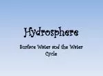 PPT - Hydrosphere PowerPoint Presentation, free download - ID:1687999