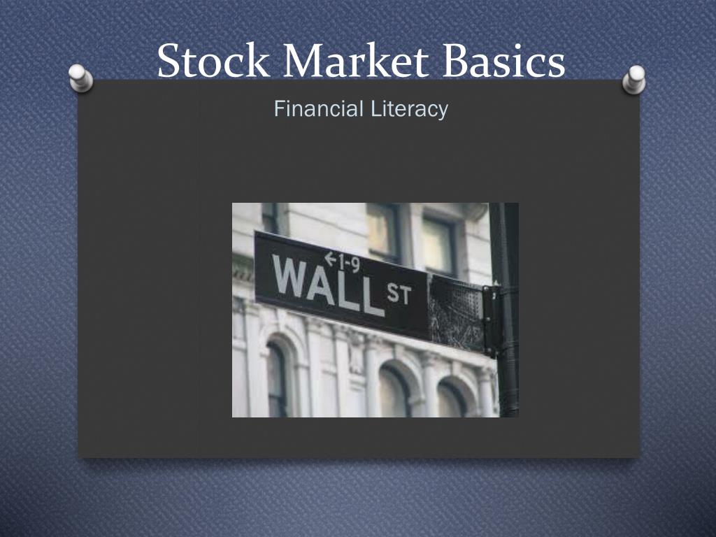 PPT - Stock Market Basics PowerPoint Presentation, free download - ID ...