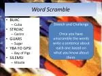 PPT - WORD! Scramble PowerPoint Presentation, free download - ID:2468951