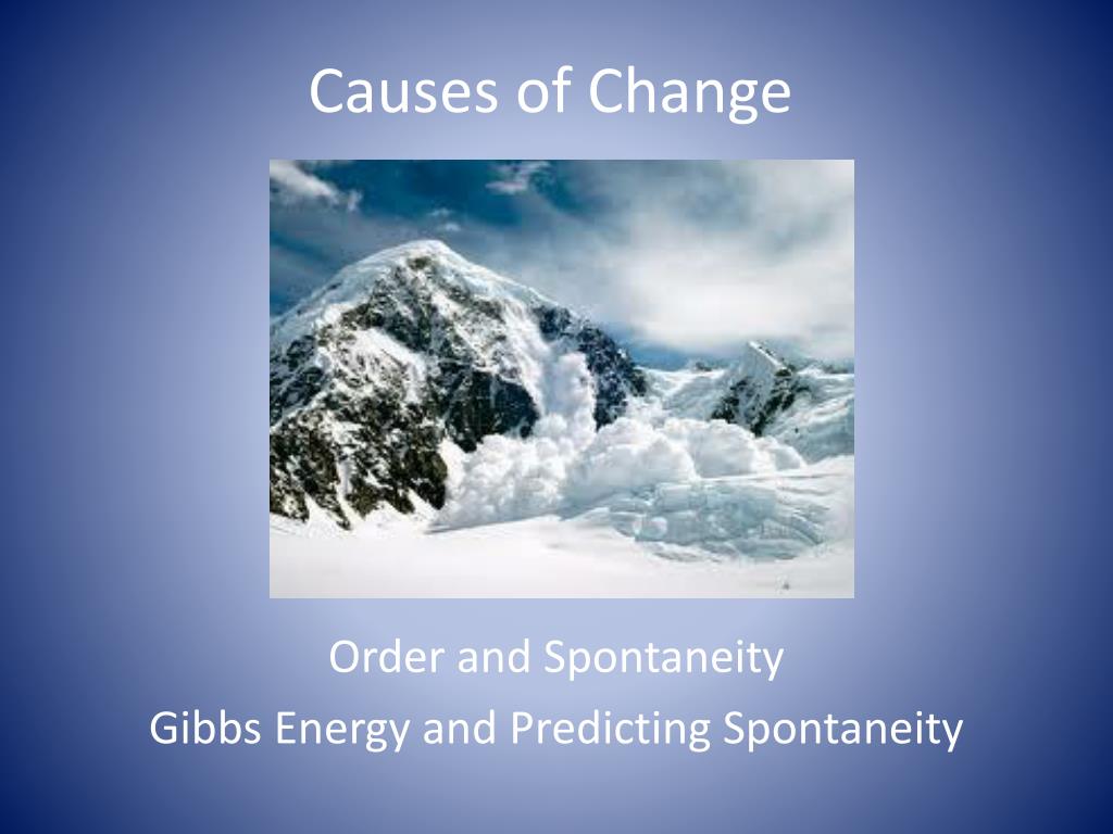PPT - Causes of Change PowerPoint Presentation, free download - ID:2017555