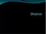 PPT - Divorce PowerPoint Presentation, free download - ID:6413931