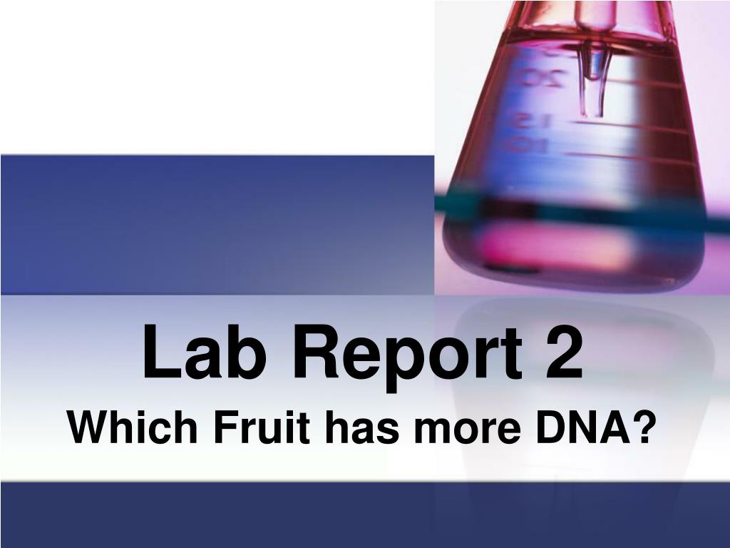 PPT - Lab Report 2 PowerPoint Presentation, free download - ID:2019369