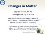 PPT - Changes in Matter PowerPoint Presentation, free download - ID:9247062