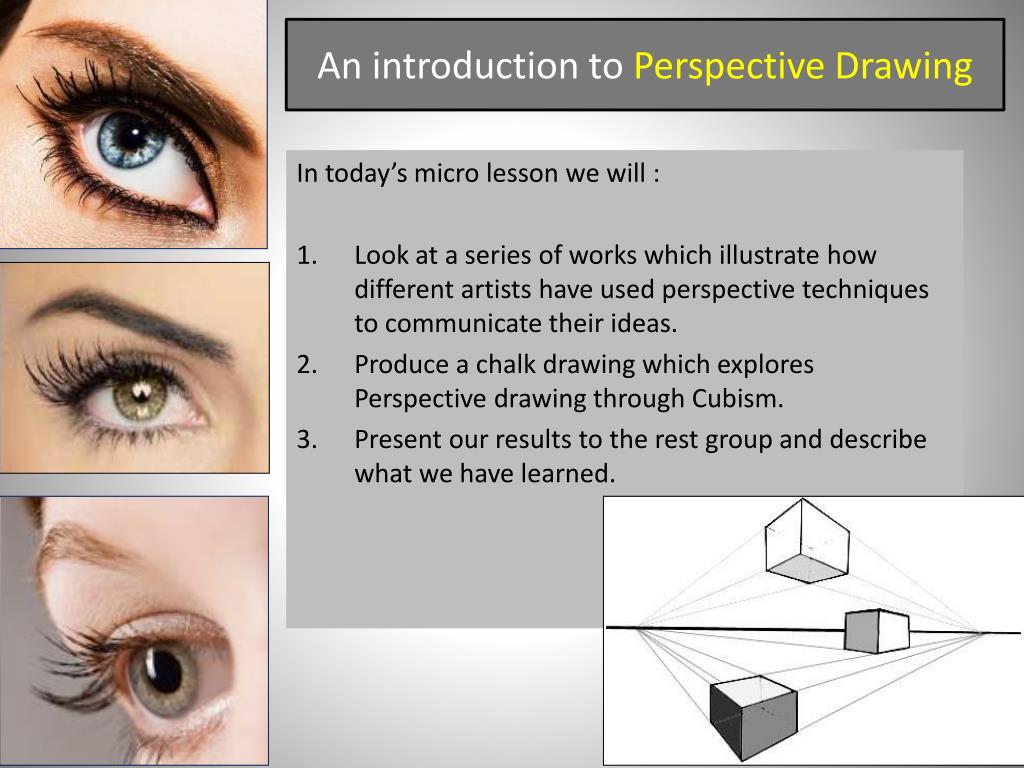 PPT - An introduction to Perspective Drawing PowerPoint Presentation ...