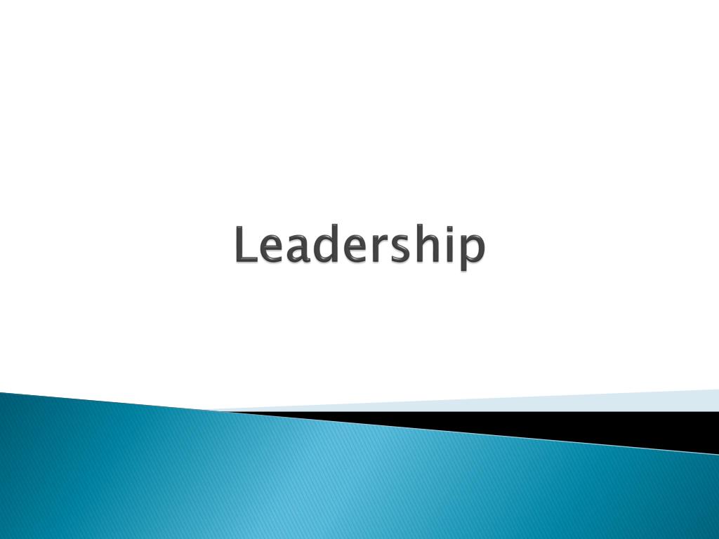PPT - Leadership PowerPoint Presentation, free download - ID:2020976