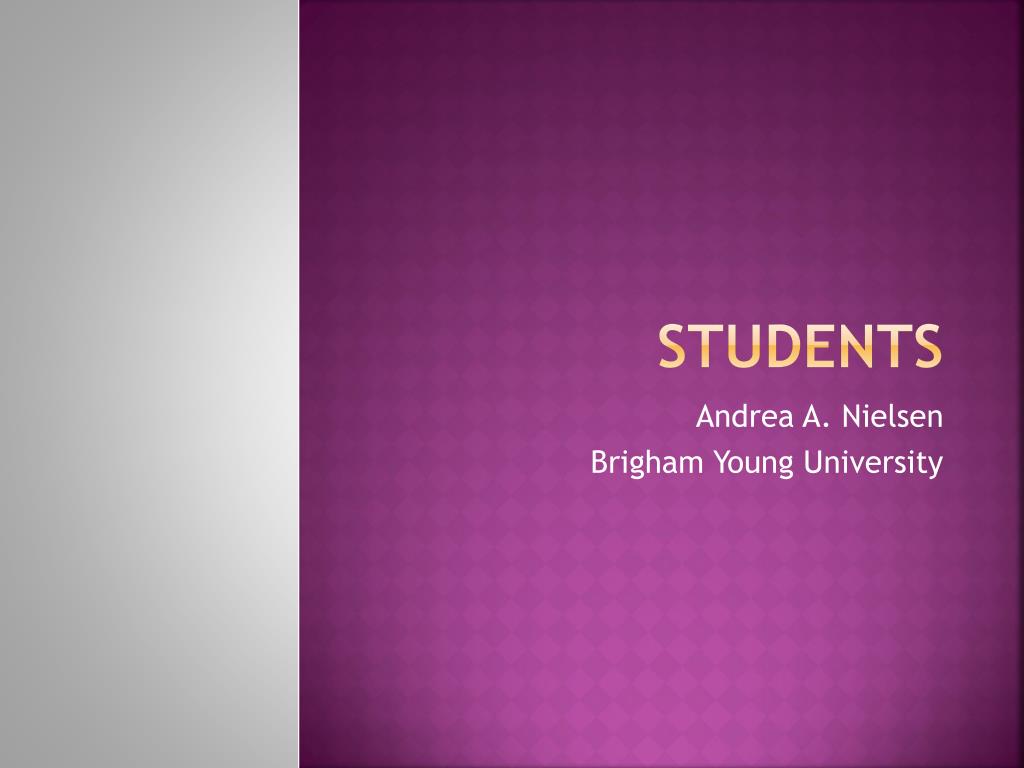 PPT - Students PowerPoint Presentation, free download - ID:2021419