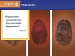 PPT - Fingerprints PowerPoint Presentation, free download - ID:772362