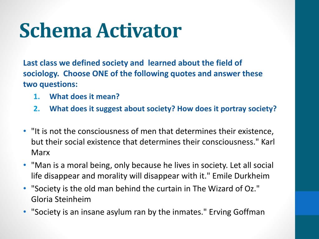 PPT - Schema Activator PowerPoint Presentation, free download - ID:2022435